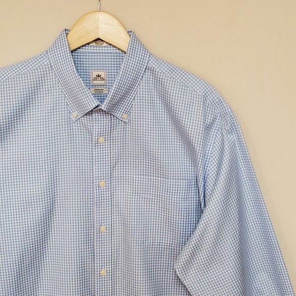 Peter Millar | Shirts | Peter Millar Nanoluxe Button Down Xl | Poshmark
